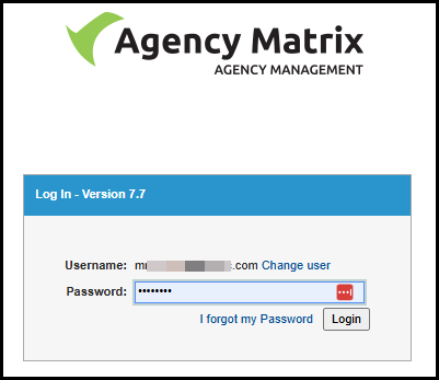 How do I reset my password? - Agency Matrix