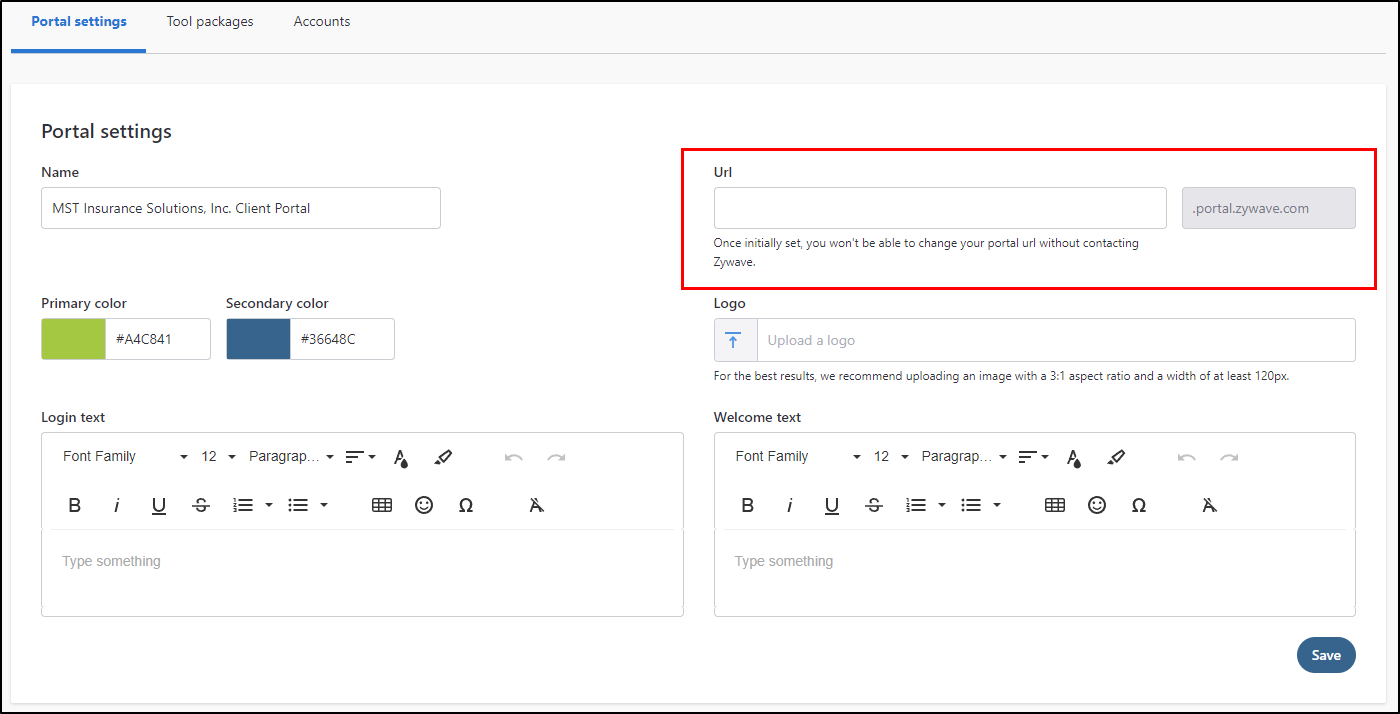 How do I set up self registration for the Client Portal? - Zywave ...