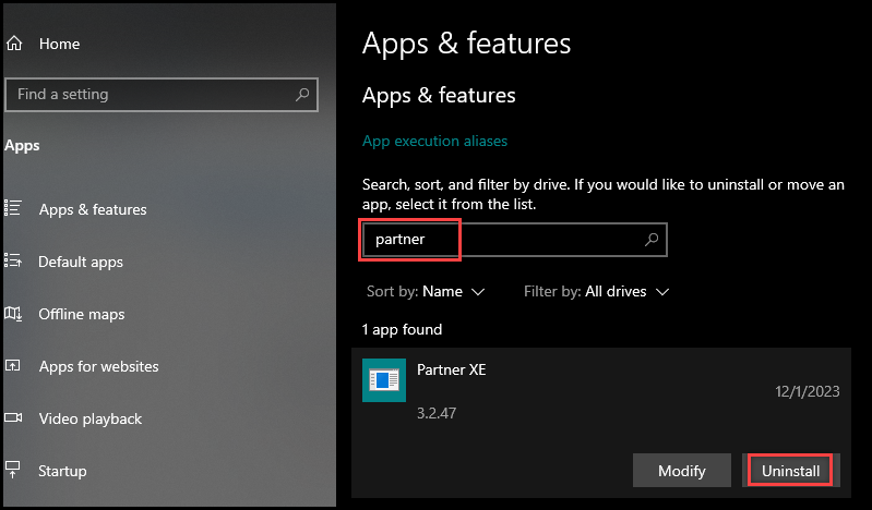 How do I update or install the application? - Partner Platform