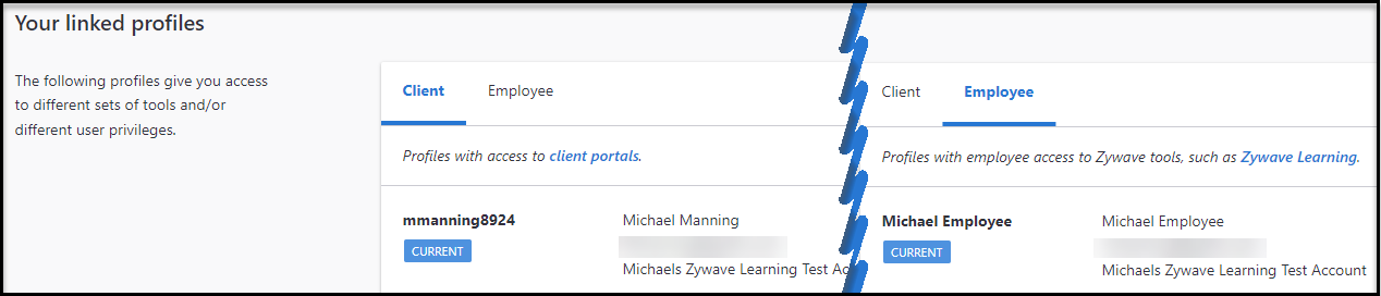 How do I update or unlink my old profile? - Client Profiles