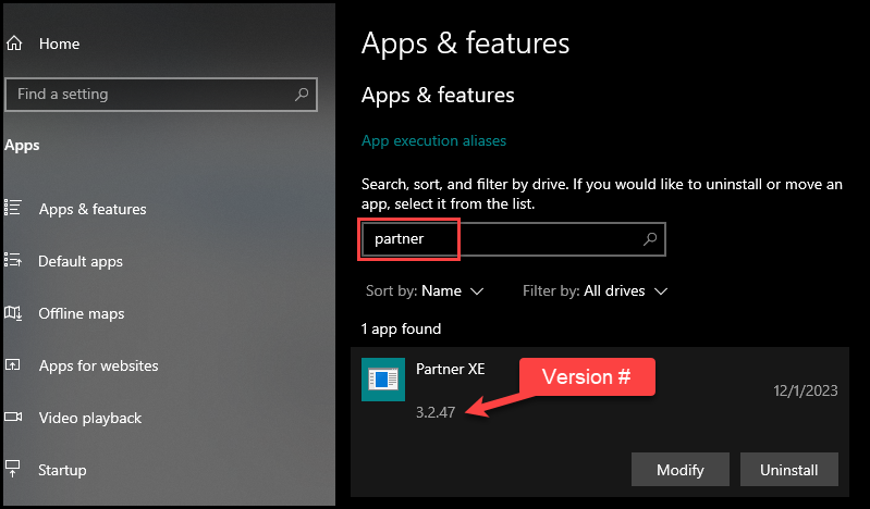How do I update or install the application? - Partner Platform
