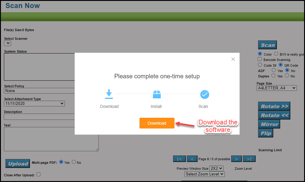 How to Scan into Agency Matrix - Agency Matrix