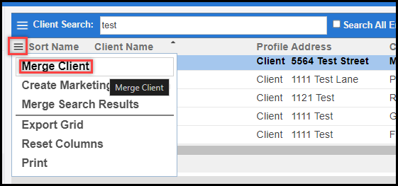 How do I merge Clients? - Partner Platform