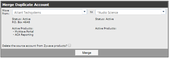 How do I merge duplicate account records? - BrokerageBuilder