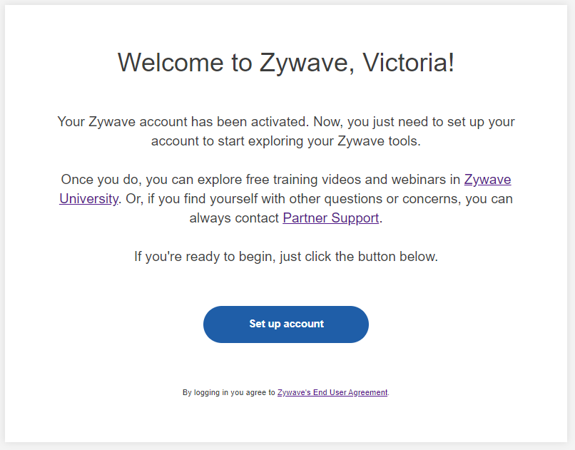 How do I create login credentials to access the Zywave Platform ...