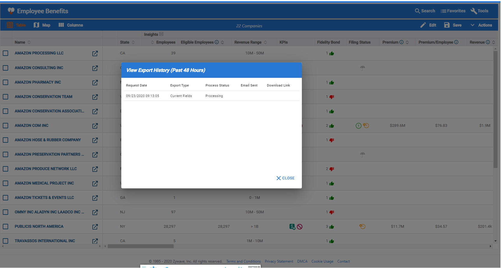 How do I export a list? - miEdge