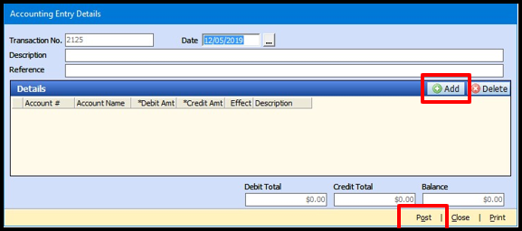 How do I process General Journal Entries? - Partner Platform