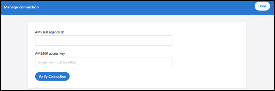 Getting Started with AMS360 Integration - Zywave Account Management