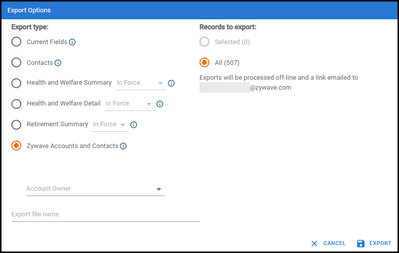 Importing miEdge Data into Account Management - Zywave Account Management
