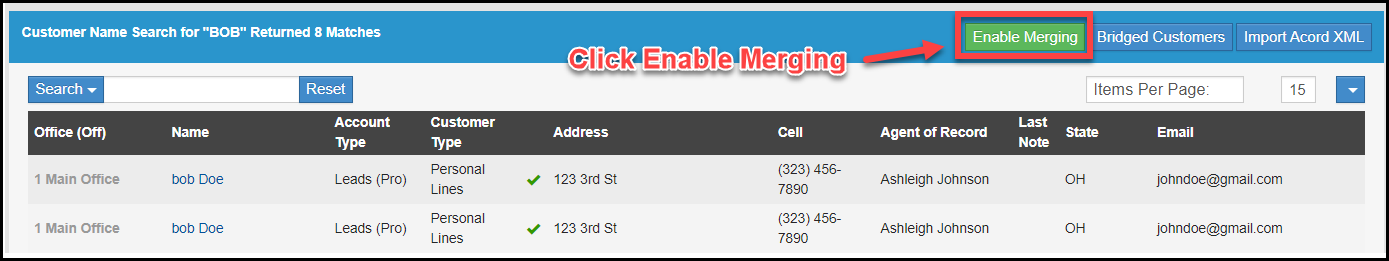 How do I merge client files? - Agency Matrix