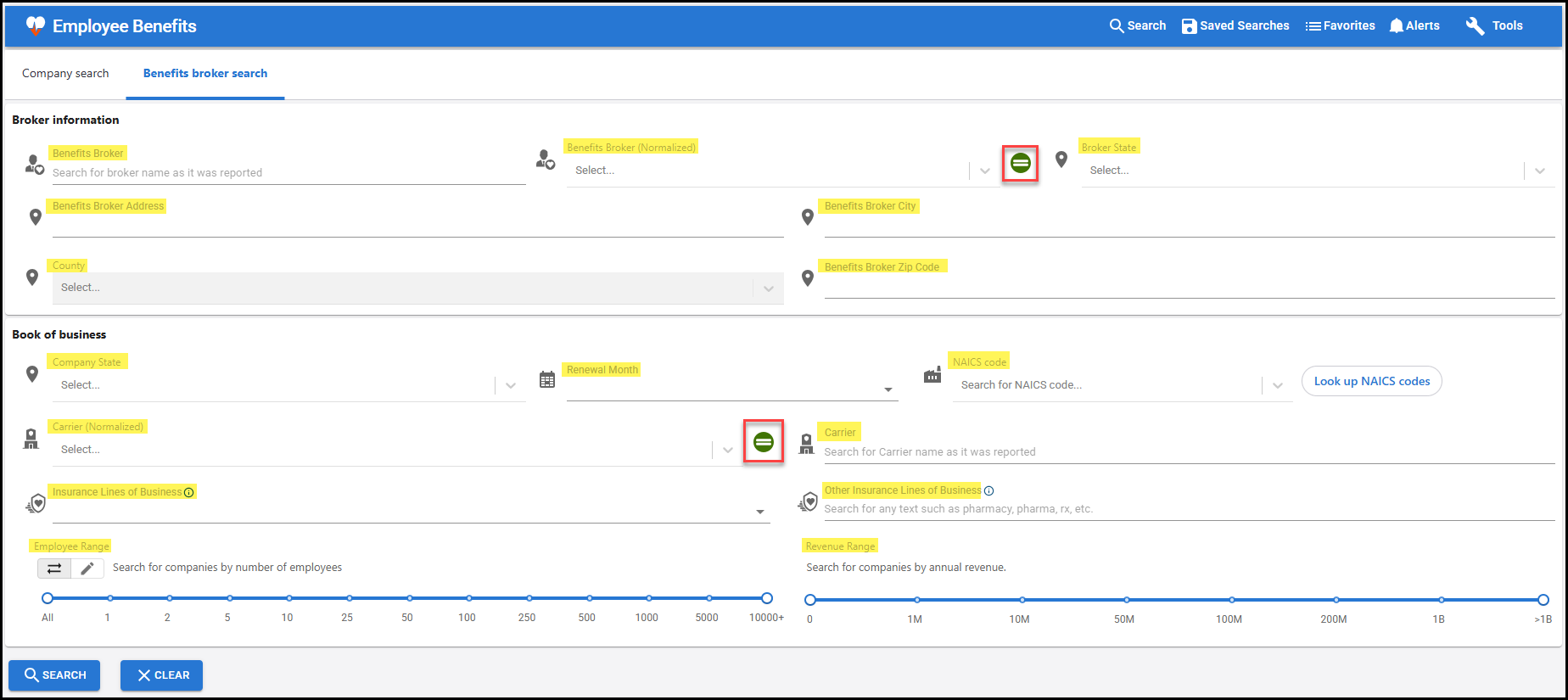 How do I search for brokers? - miEdge Benefits
