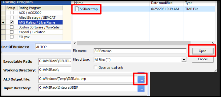 PL Rater Integration and Use - Partner Platform