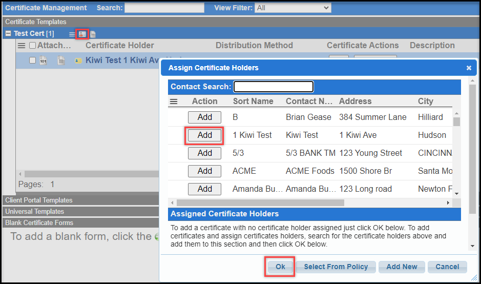 How do I create a new certificate template or edit an existing one ...