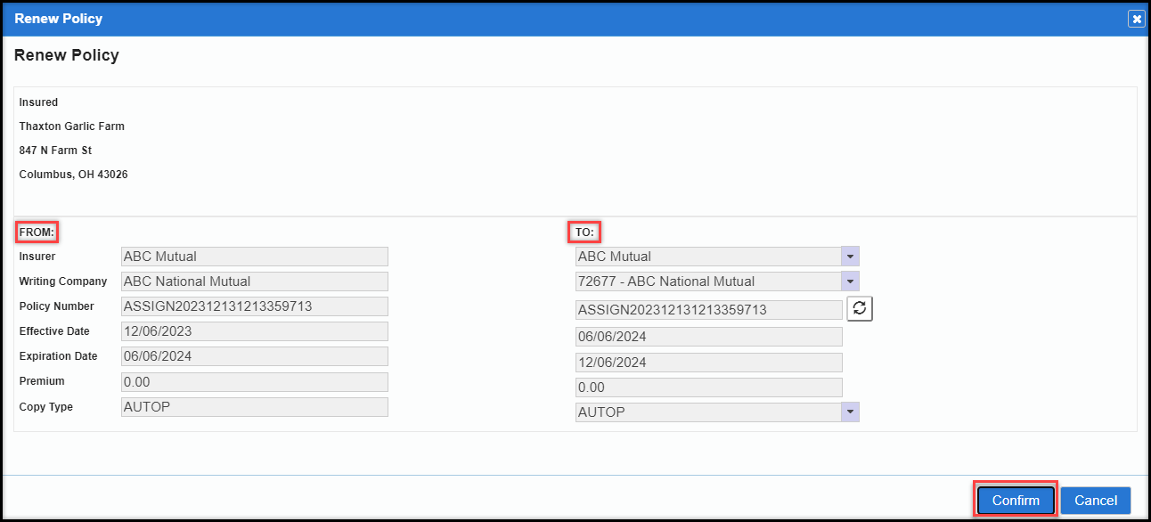 How do I renew a policy? - Partner Platform