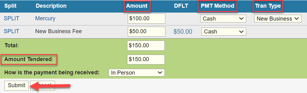 How to process a payment - Agency Matrix