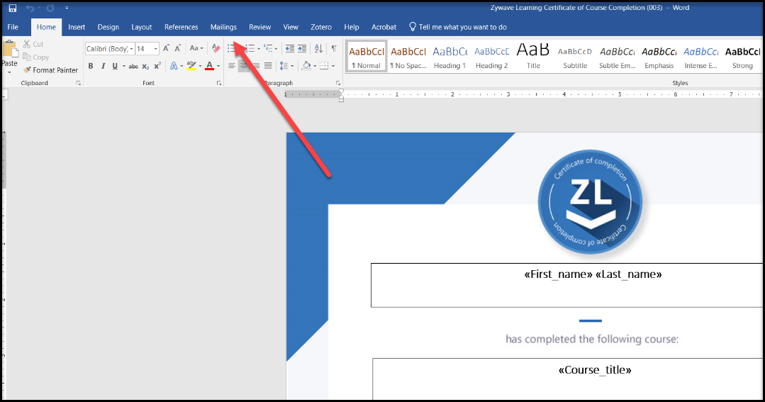 Can I manually generate certificates of completion? - Zywave Learning
