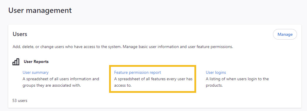 How can I report on which users have access to Zywave features at my organization? - Zywave Platform