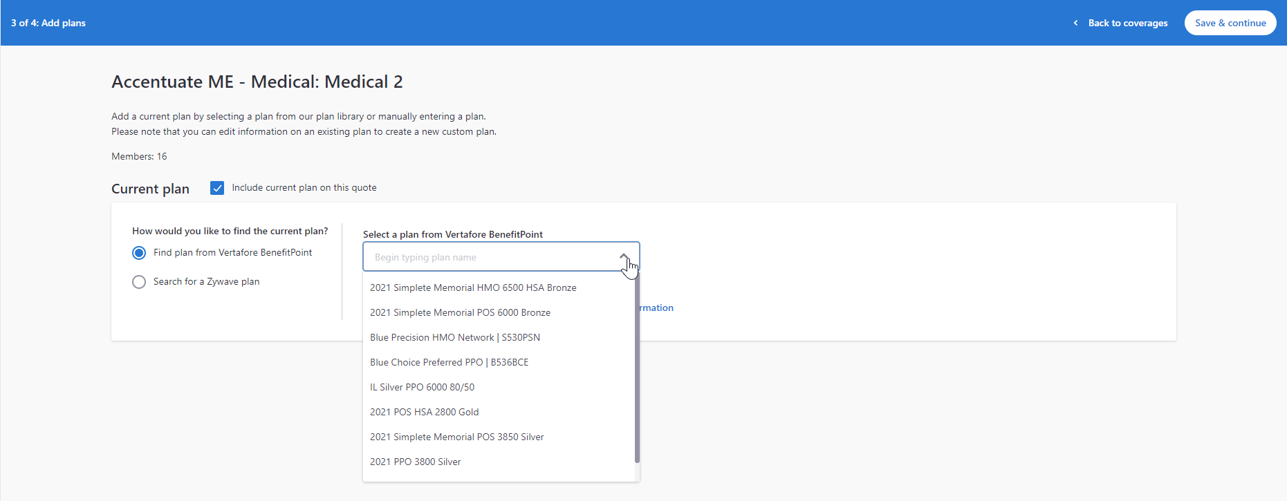How are in-force policies in Vertafore BenefitPoint pulled into Zywave ...