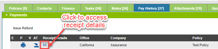 How to setup and edit receipts - Agency Matrix
