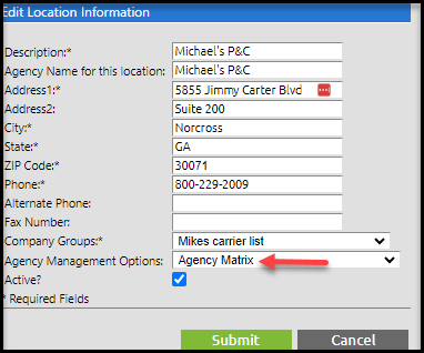 How do I set up and use the bridge between TurboRater and Agency Matrix ...